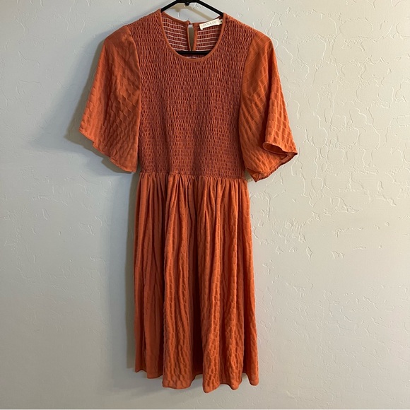 Roolee | Dresses | Roolee Smocked Midi Dress | Poshmark